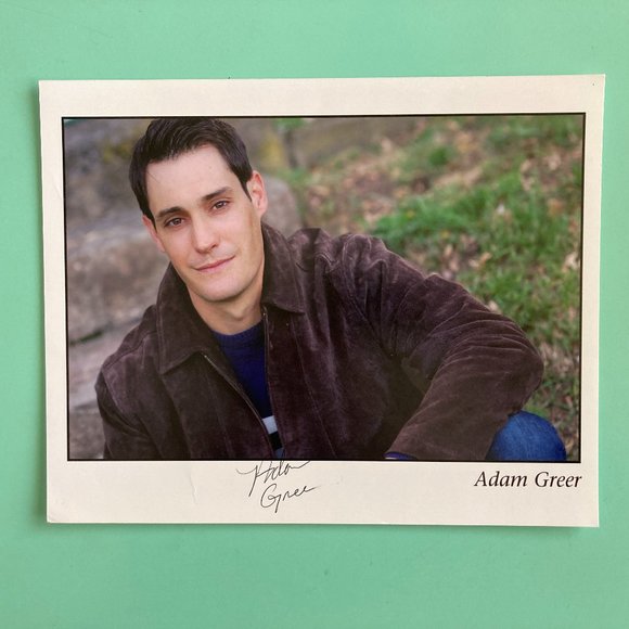 Autograph | Other | Adam Greer Signed Photo 8x Broadway Look Back In ...